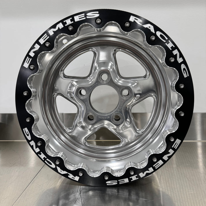 WELD Pro Star 15x8", 5x4.75" Bolt, 4.5"B/S (PAIR) – Enemies Racing ...