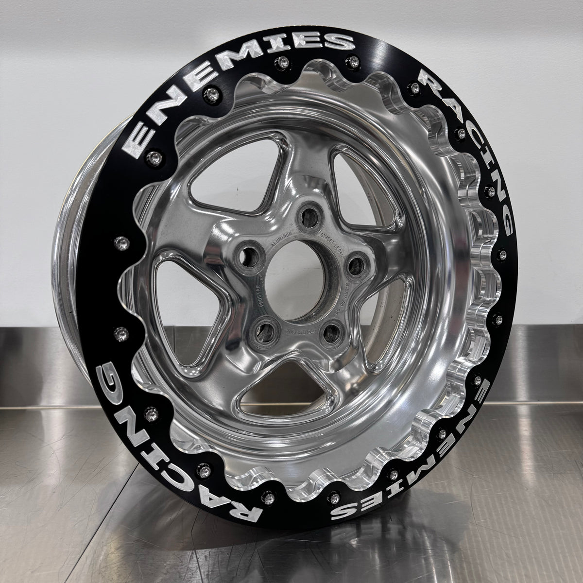 WELD Pro Star 15x8", 5x4.75" Bolt, 4.5"B/S (PAIR) – Enemies Racing ...